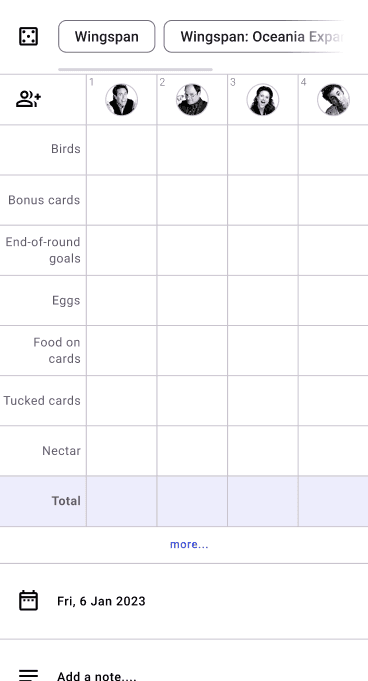 Aftergame | The social tabletop gaming app